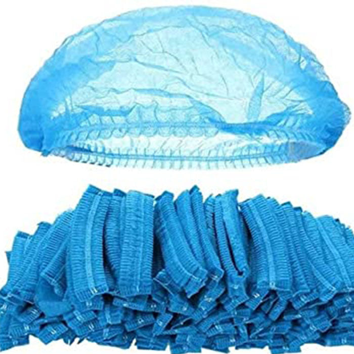 Bouffant Cap Pack of 100 | Medical, Cooking, Hair Cover & Hygiene Use ...